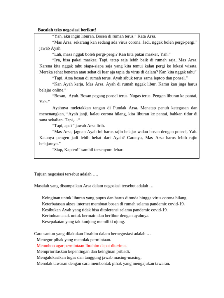 Simulasi Pat Bindo | PDF