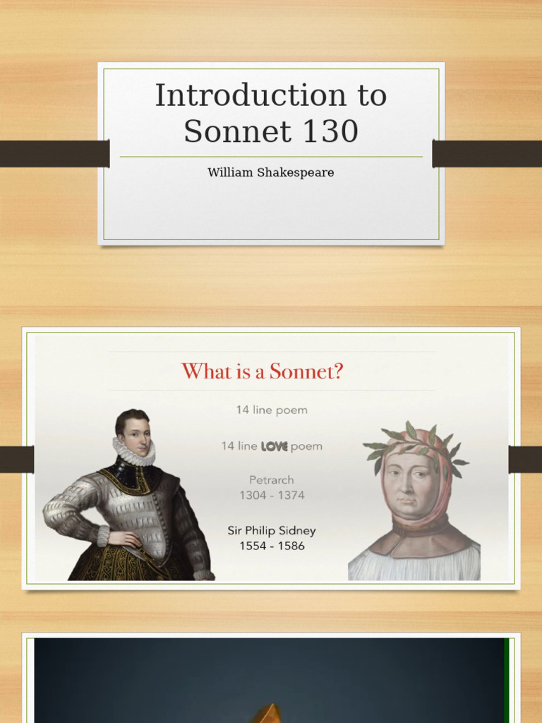 Understanding Shakespeare's Sonnet 130 | PDF
