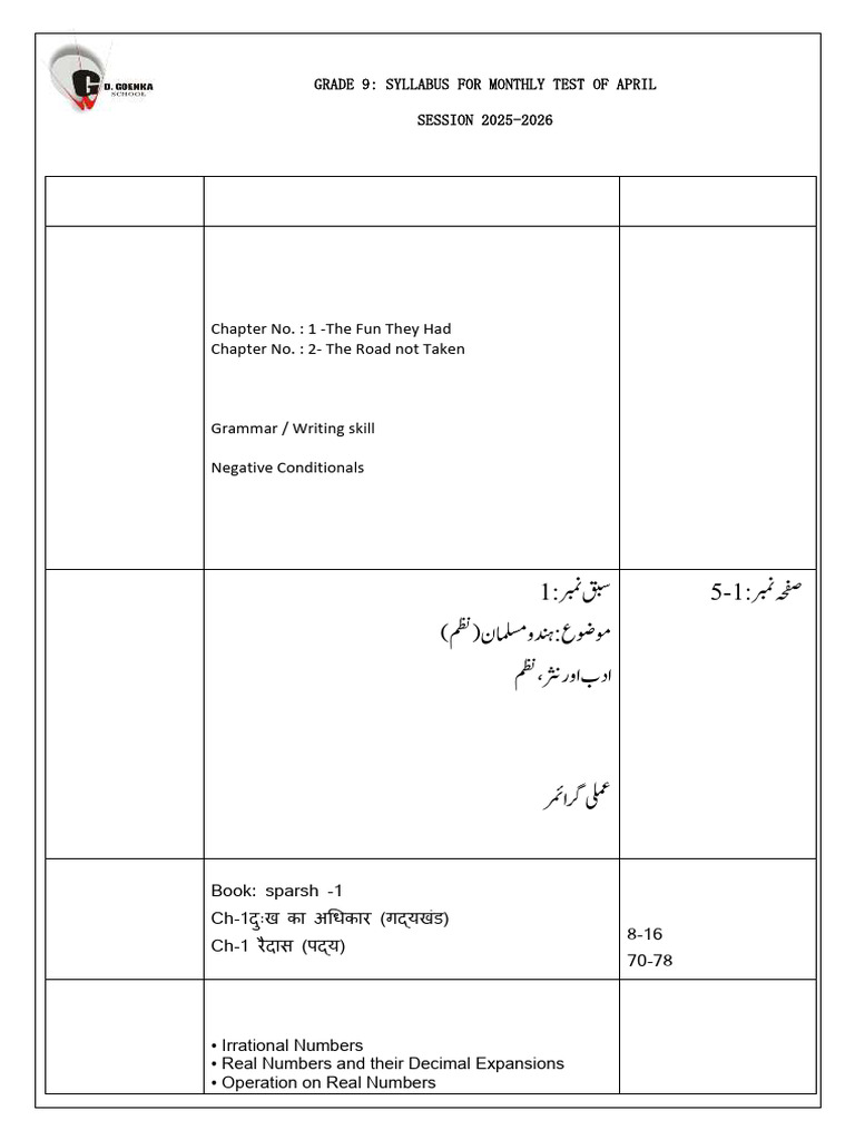 Grade 8 Winter Assignment 2024 25 1 | PDF