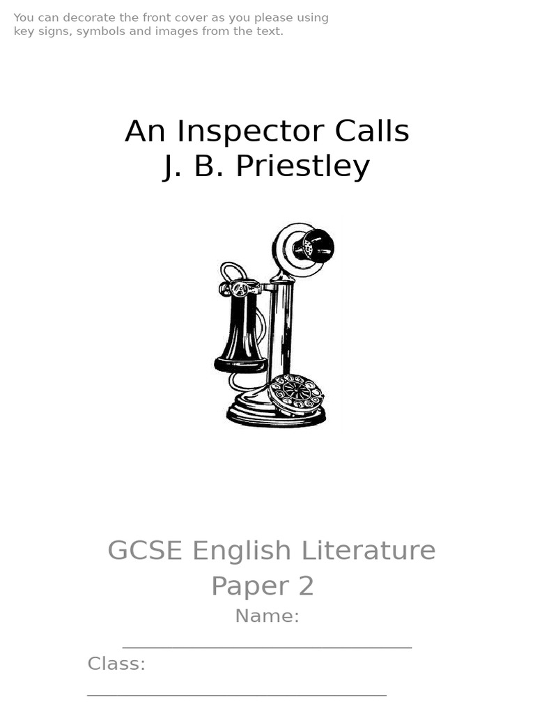 Aic Gcse Lit Booklet | PDF | Linguistics