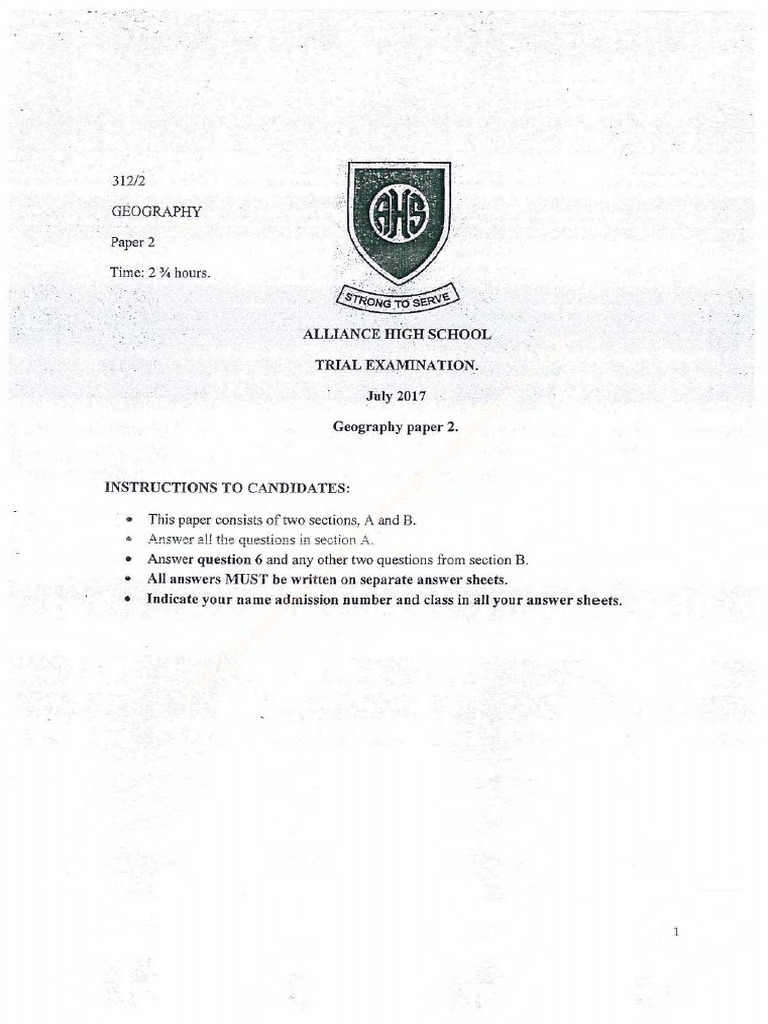 Geography pp2 | PDF