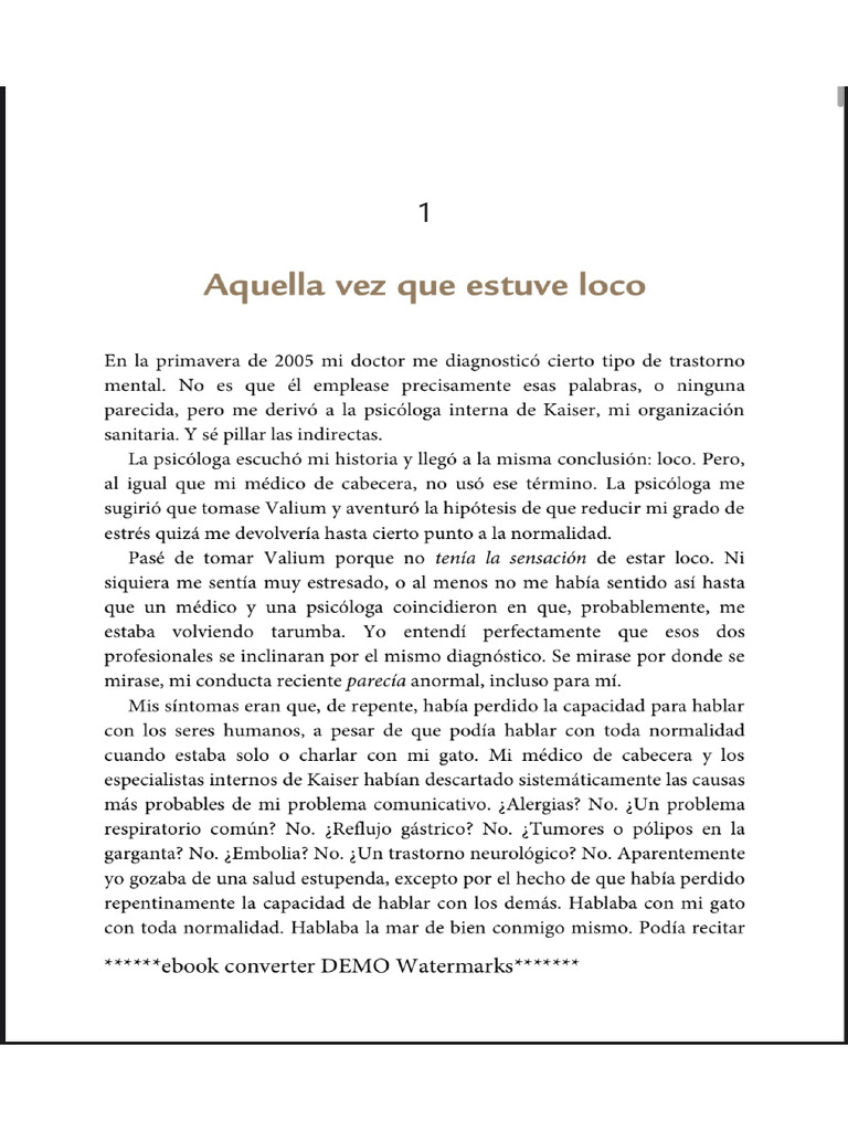Estuve Loco | PDF