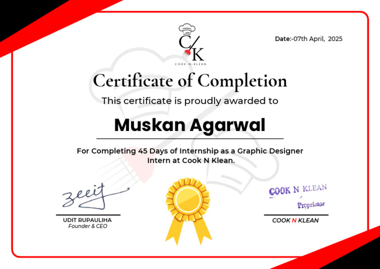 Muskan COC Cook-N-Klean | PDF