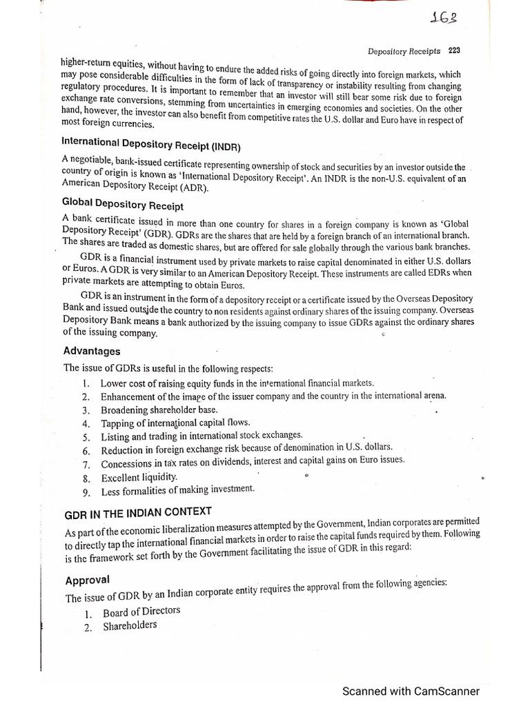 ADR & GDR | PDF