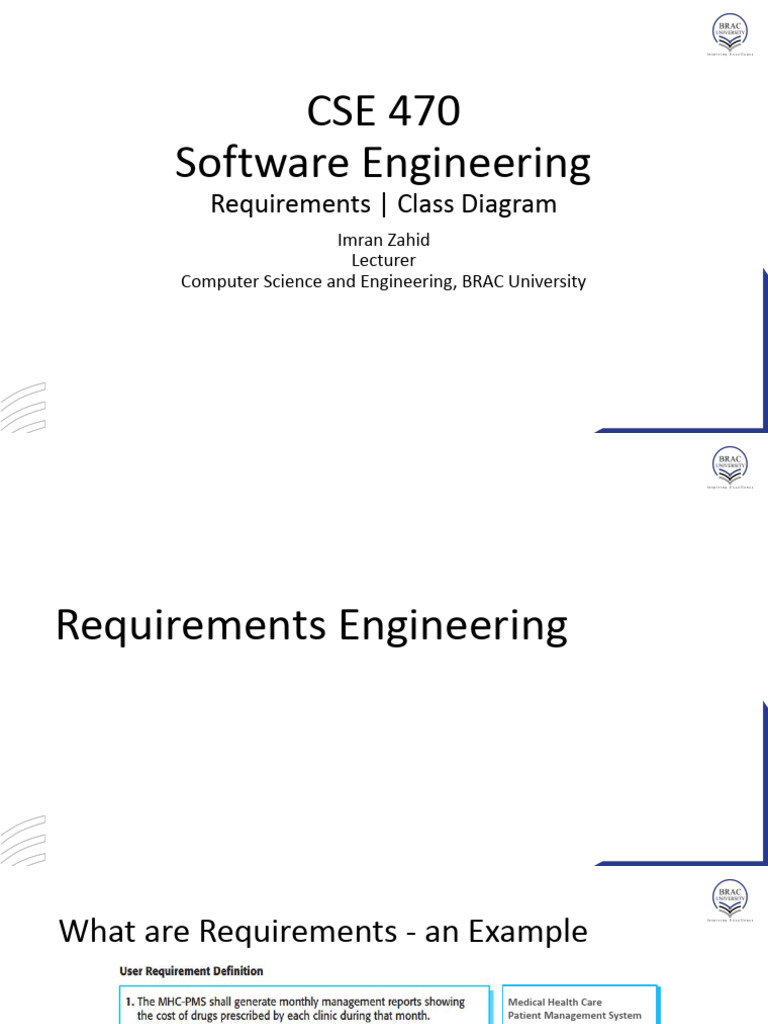 L7 - Requirements - Class Diagram | PDF | Class (Computer Programming) | Inheritance (Object ...
