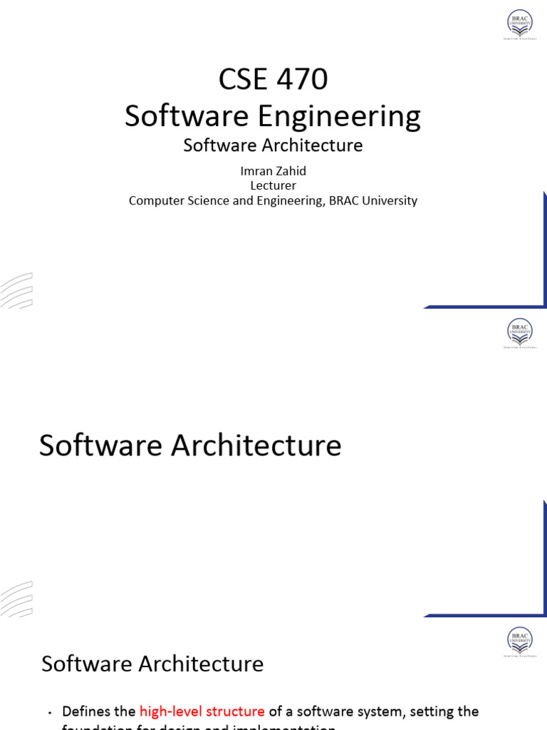 L8 - Software Architecture - Layered, MVC, Pipe-Filter | PDF | Model–View–Controller | Computer ...