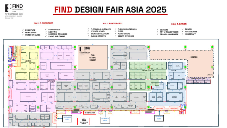 FIND 2025 Floorplan_030325 | PDF | Architectural Elements | Design