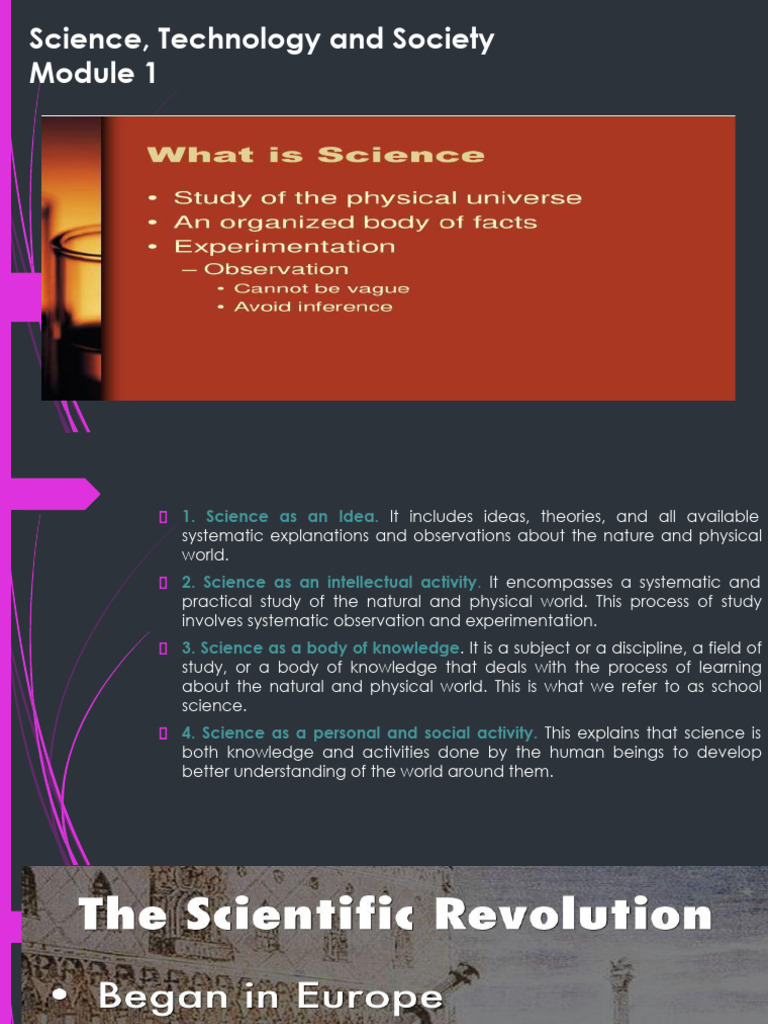 Science - Technology and Society Module 1 | PDF