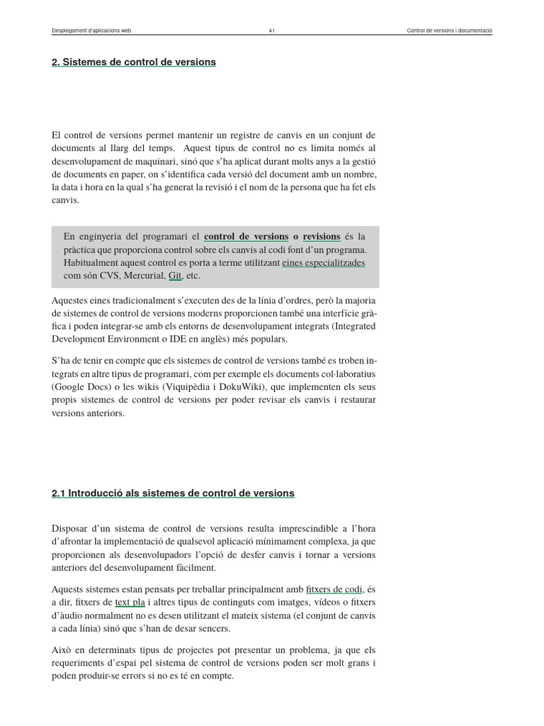 Control de Versions | PDF