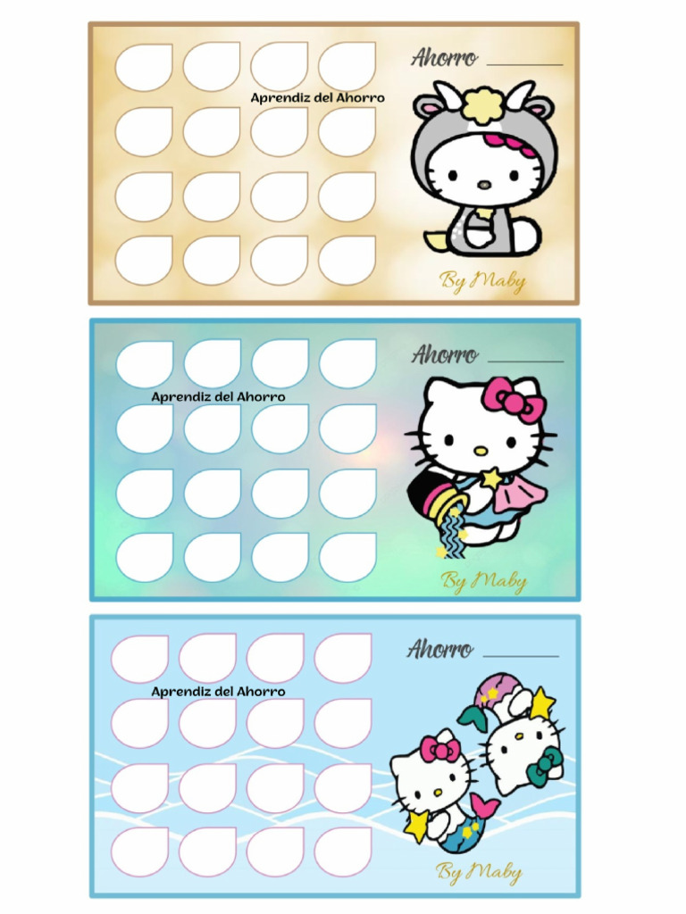 Hello Kitty A6 | PDF