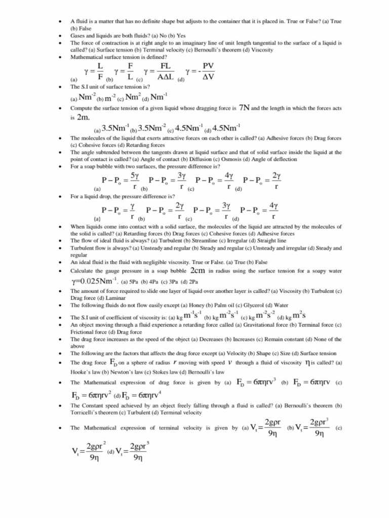 Phy 101 Tutorial 1 Answered | PDF
