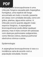 Pneumoultramicroscopicossilicovulcanoconiose (pneumoconiose) | PDF