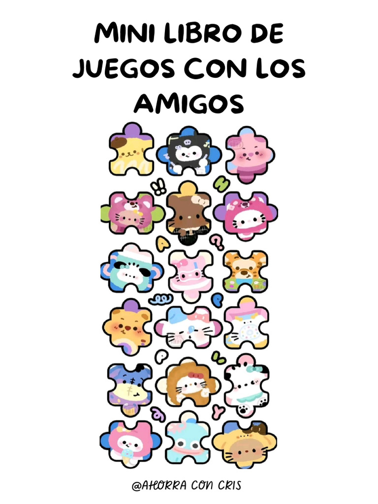 Libro de Juegos Con Los Amigos | PDF