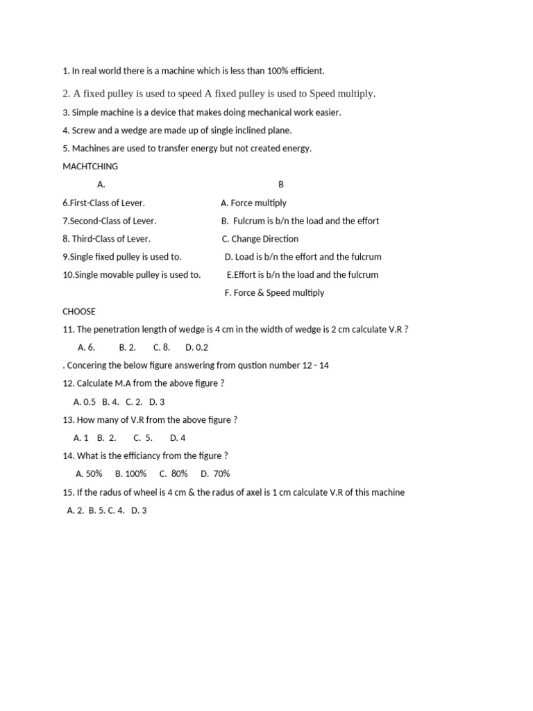 Test For Grade 9 Mid | PDF