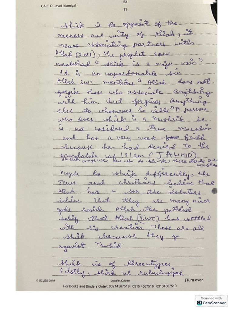 SHIRK & It's Types | PDF