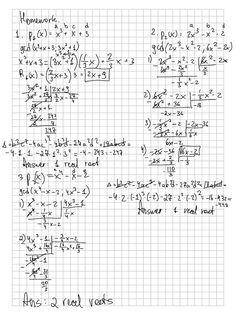 Math HW 2 | PDF