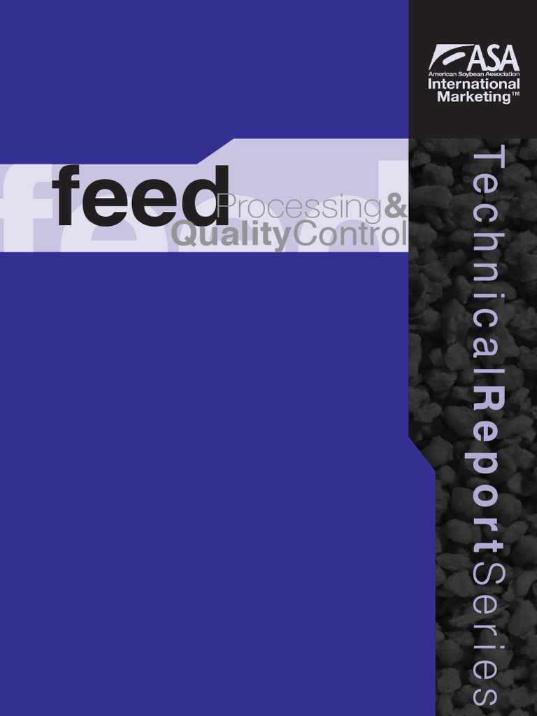 Feed Processing & Quality Control | PDF | Lysine | Nutrition