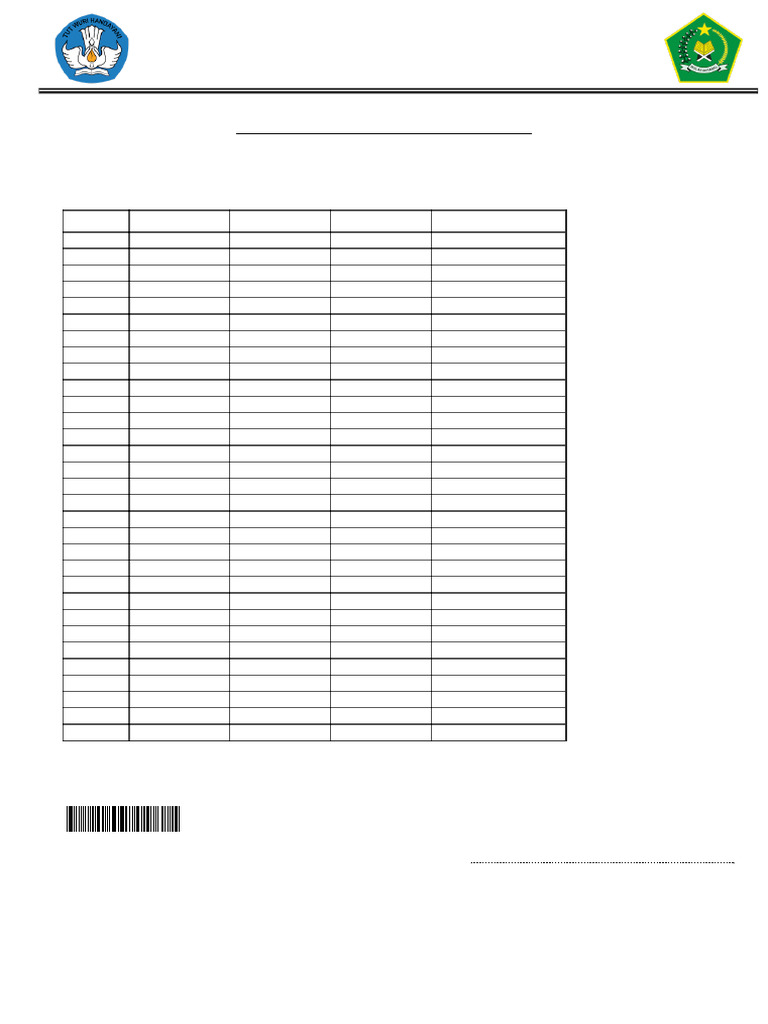 Absen Juli 2024 | PDF