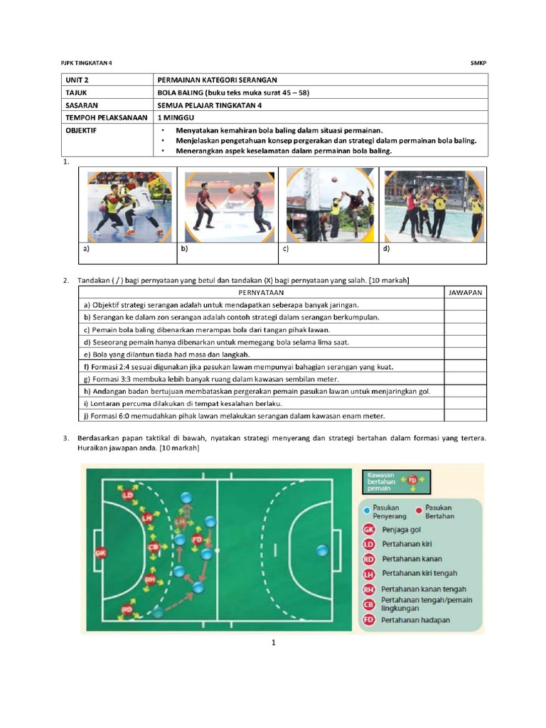 MODUL LATIHAN PJK T4 - Syafiqain2925 _ Membalik PDF Dalam Talian _ FlipHTML5 | PDF