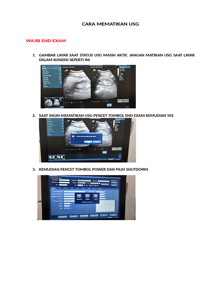 CARA MEMATIKAN USG | PDF