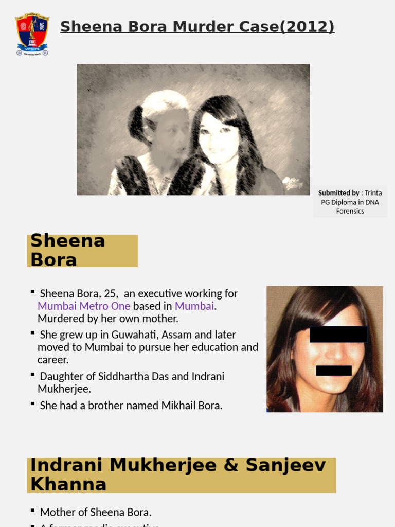 Sheena Bora Murder Case (Trinta) | PDF | Crimes | Crime & Violence