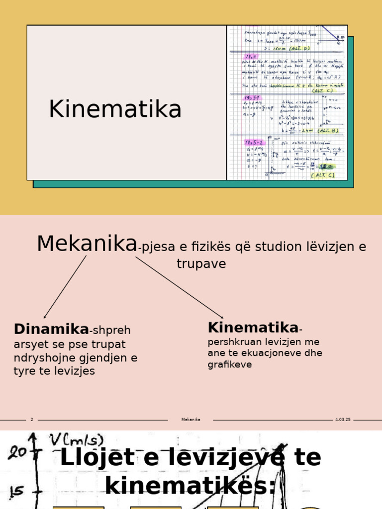 Kinematika | PDF
