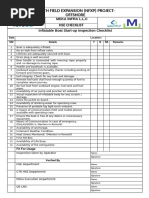 Inflatable Life Jacket Inspection Checklist | PDF