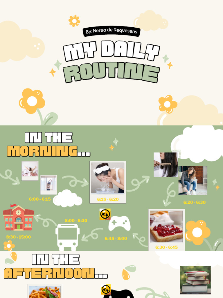 MY DAILY ROUTINE (1) | PDF