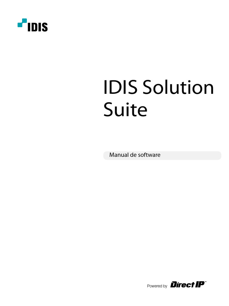 IDIS Solution Suite Manual Español | PDF | Residuos | Ventana (informática)