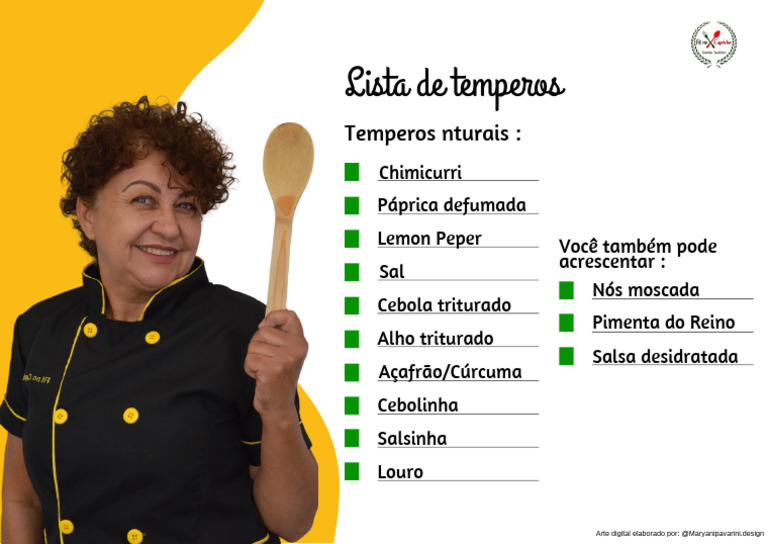Bônus Temperos - Fit No Capricho | PDF