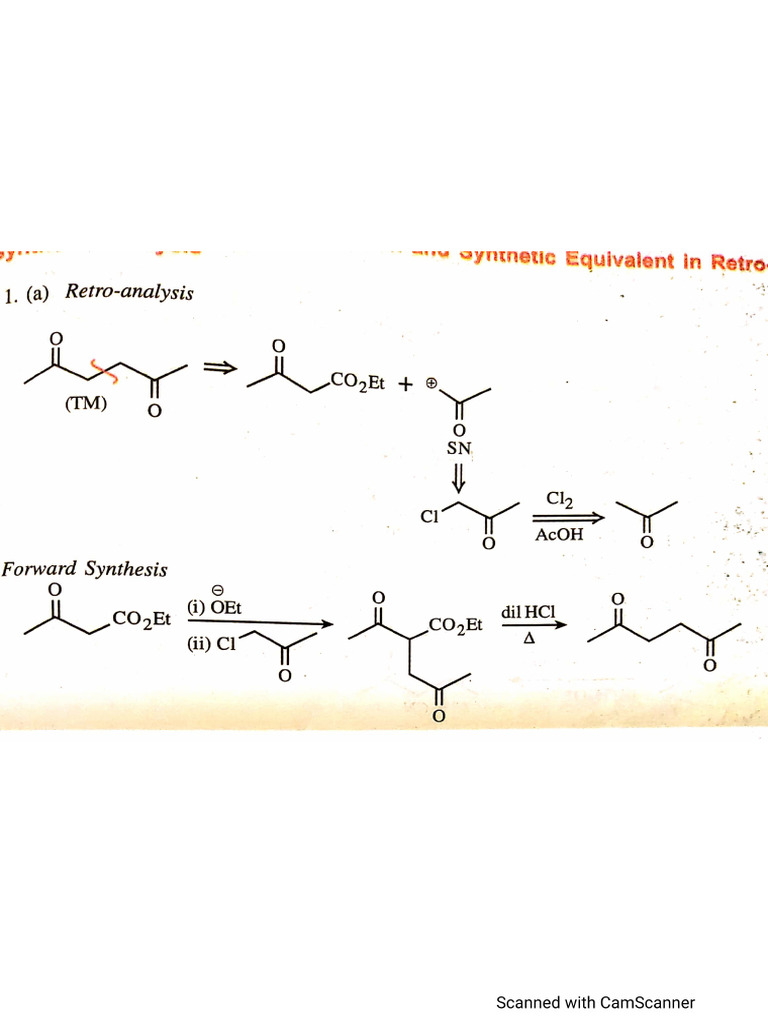 Retrosynthesis Example Problems II | PDF