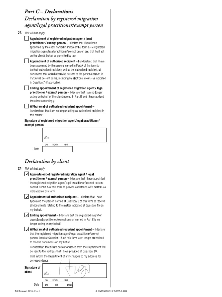 Form 956 Sign Page1 | PDF