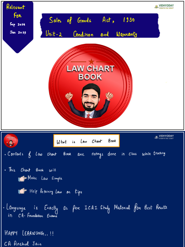 SOGA UNIT 2 CHART BOOK BY CA Anshul Jain (Vidhyoday) | PDF | Justice | Crime & Violence