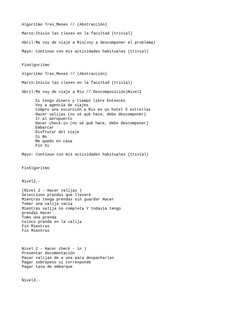 Ejemplo Abstraccion Descomposicion FINAL | PDF