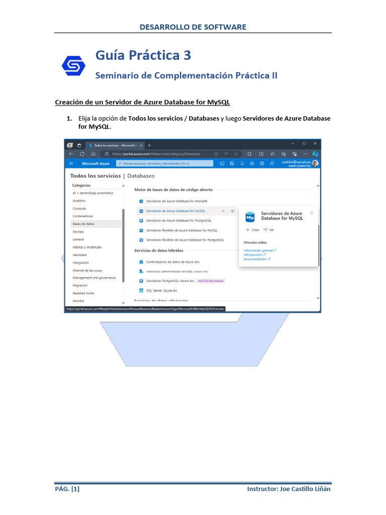 Guía Práctica 3 - MySQL (1) | PDF | Mi sql | Servidor (Computación)