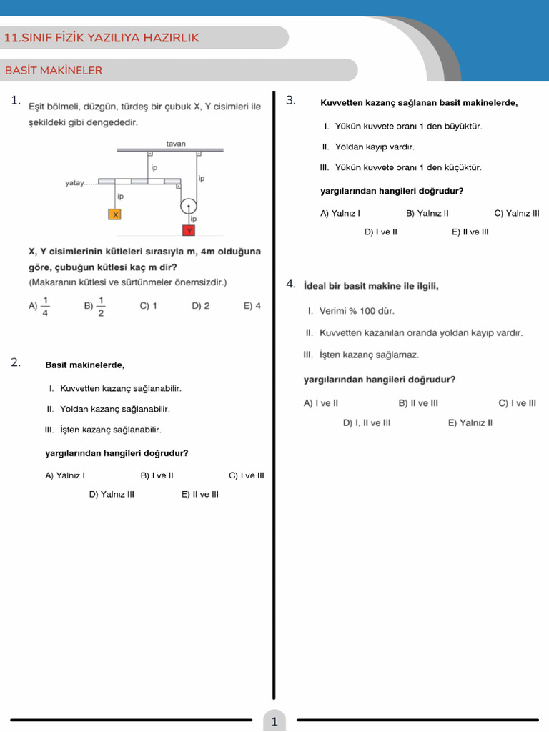 BASİT 11. Sinif | PDF