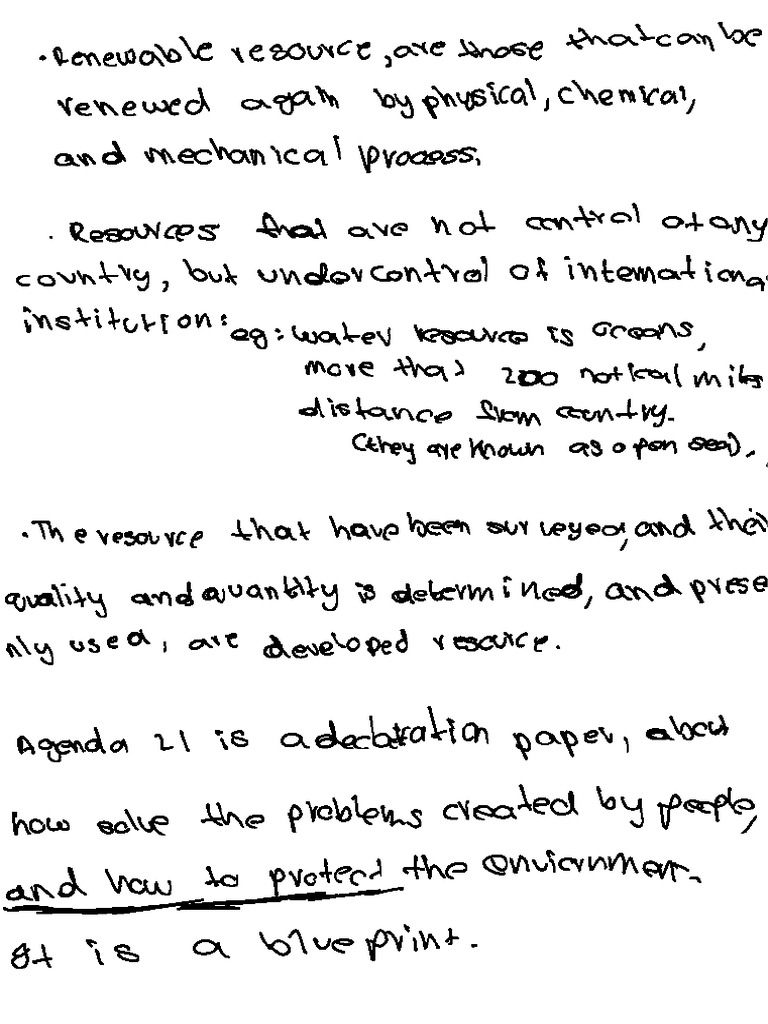 Resource Developemtn Poitns to Evise | PDF