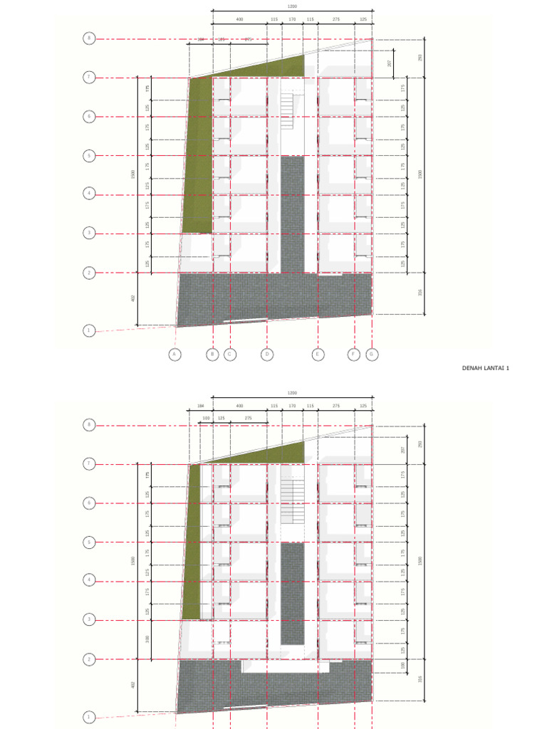 Layout Denah Heru | PDF