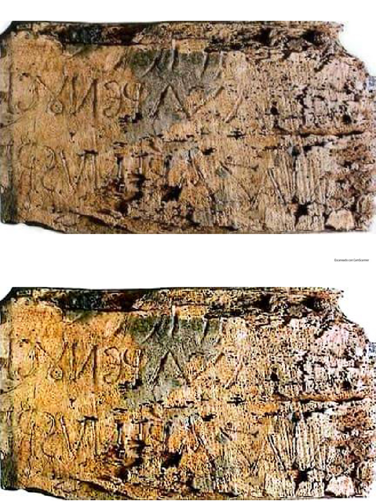 Titulus crucis con filtros para leerlo mejor | PDF