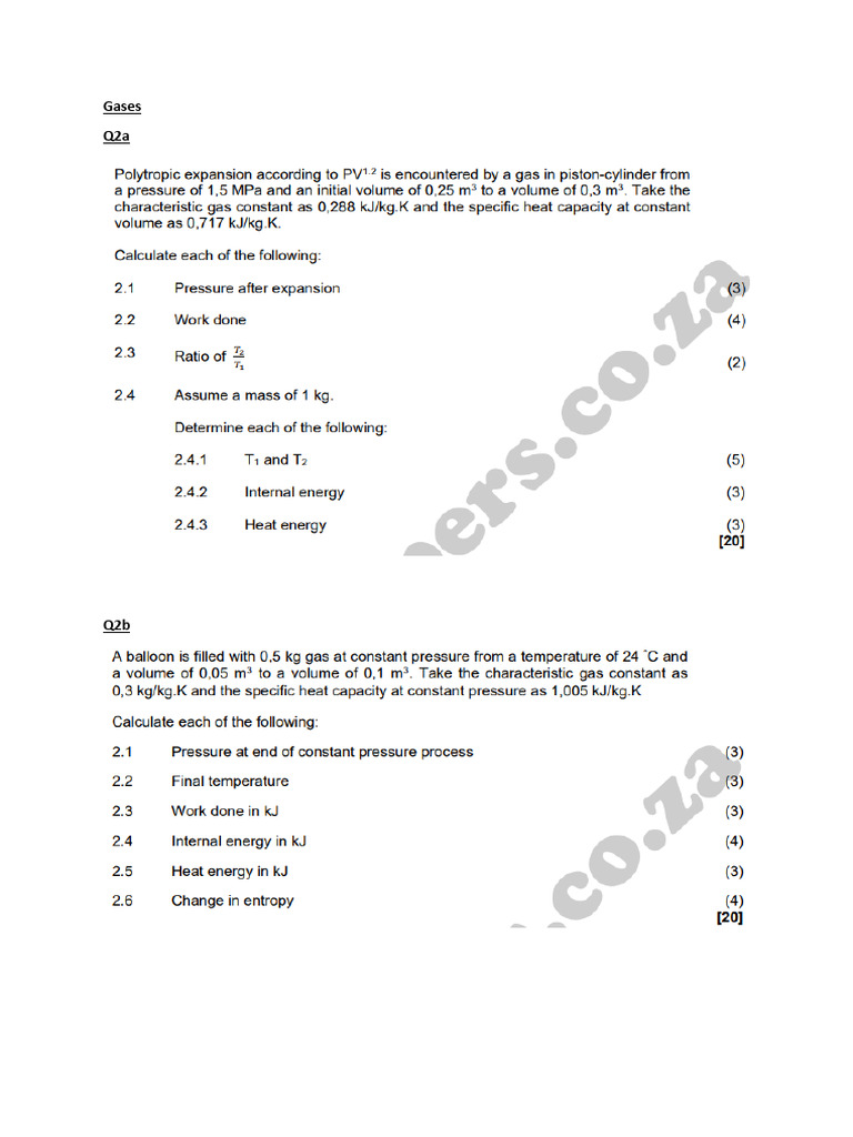 Overview of Gases and Their Properties | PDF