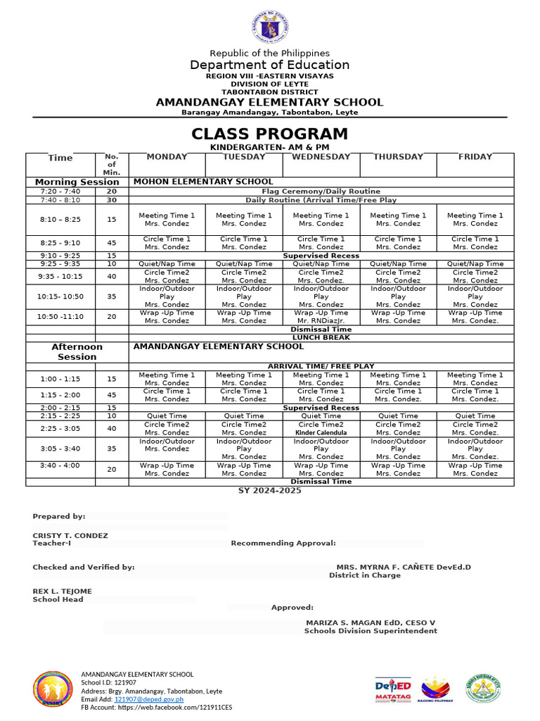 Cristy T. Condez - CPTP 2024 2025 1 | PDF | Learning | Behavior Modification