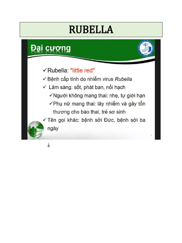 RUBELLA | PDF