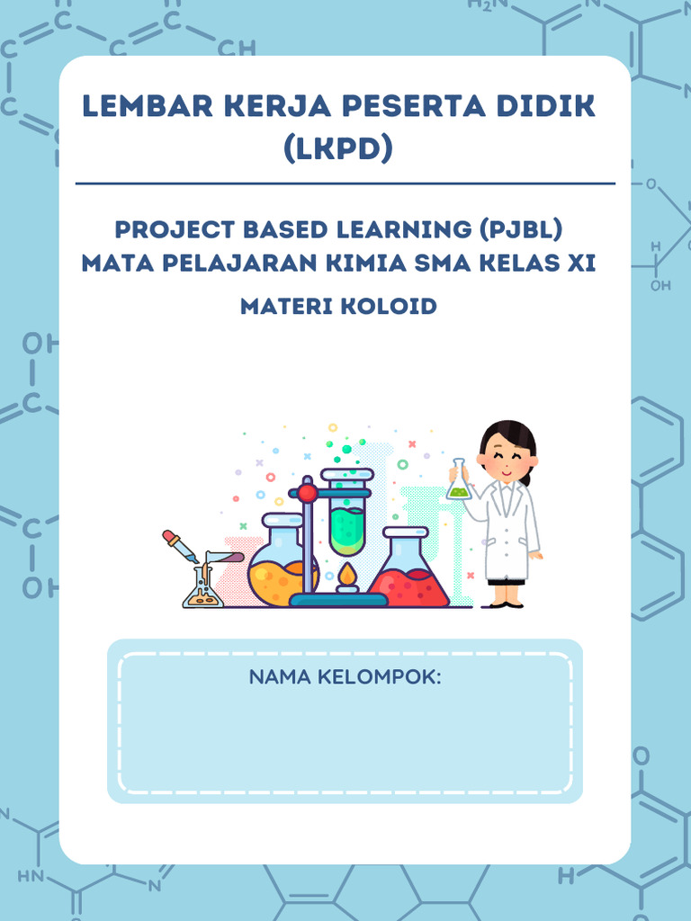 LKPD Koloid untuk PJBL Kimia SMA | PDF