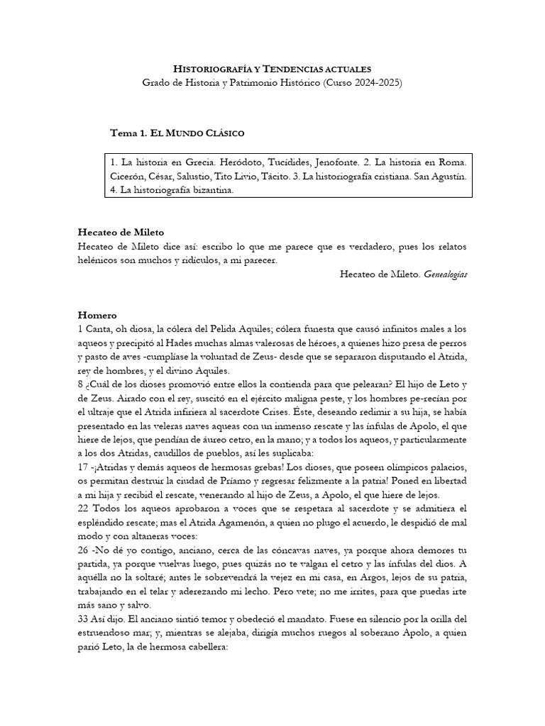 HTA Tema 1 Textos | PDF | Galia | Julio César
