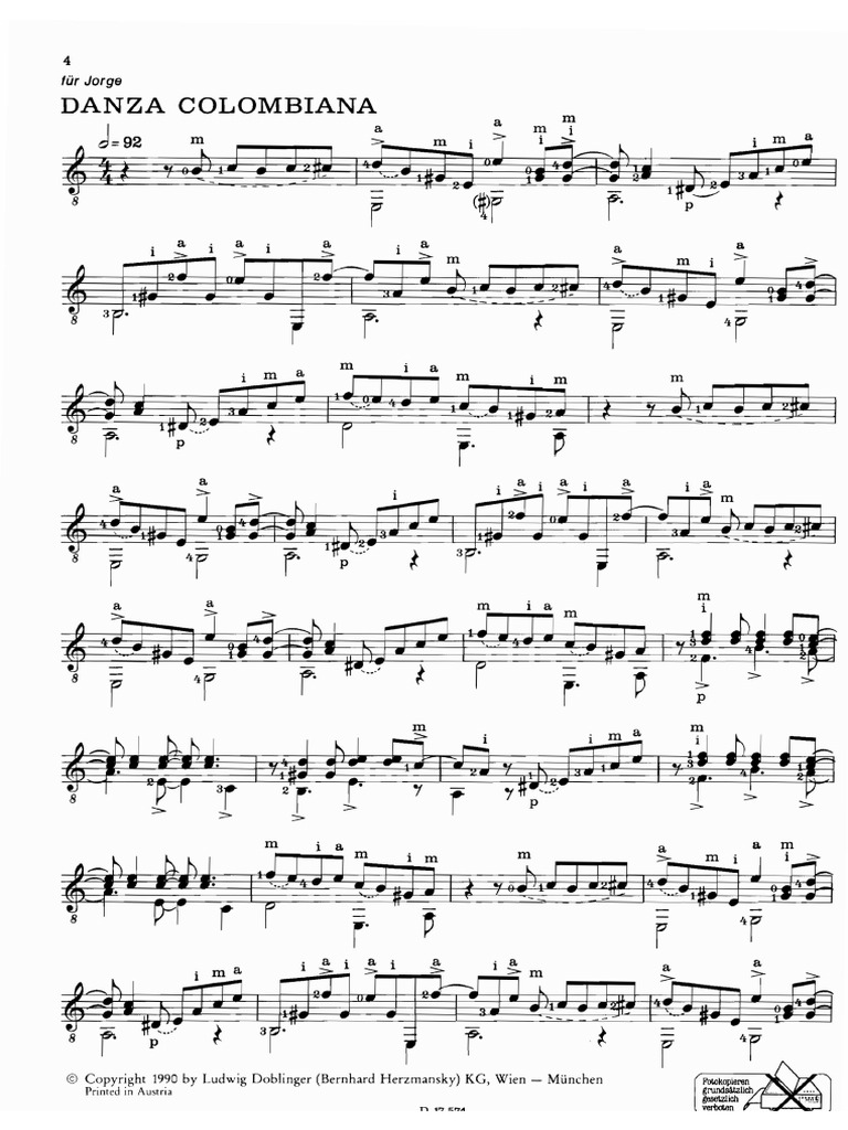 Suite Latina - Michael Langer | PDF