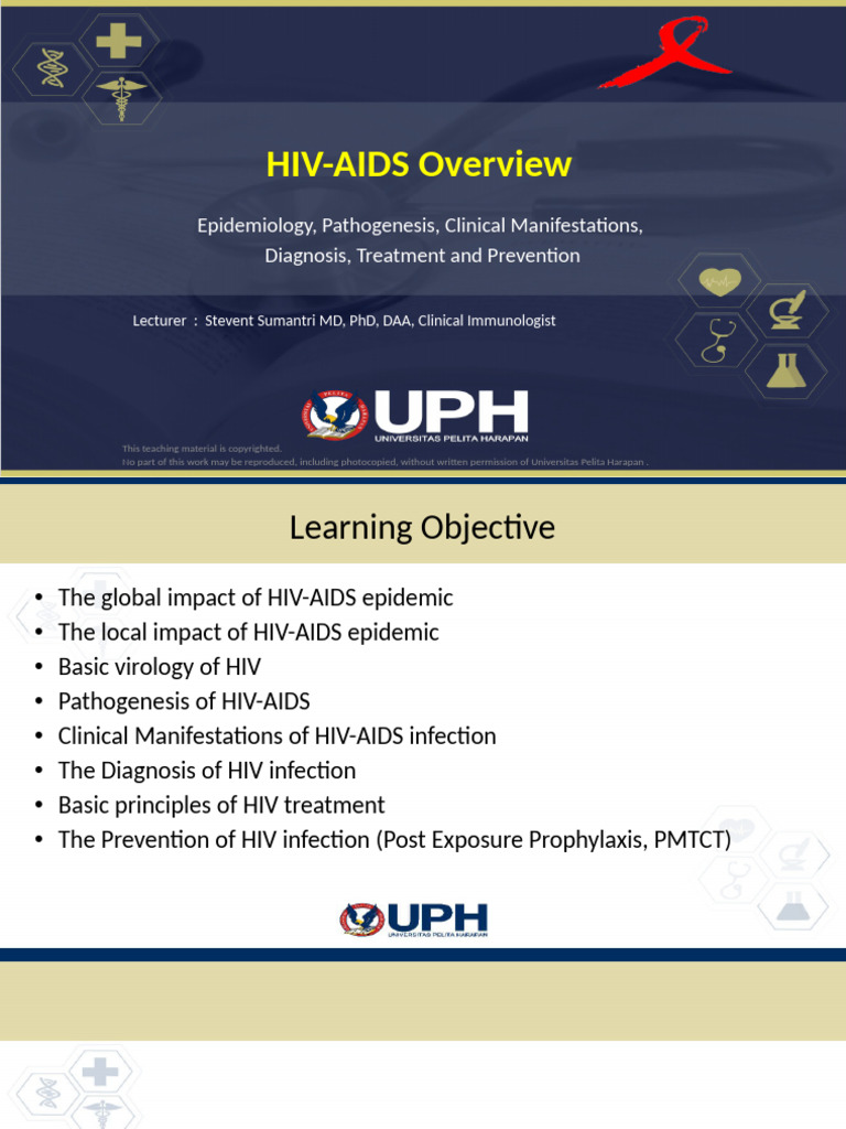 2022-Sumantri-HIV-AIDS Lecture Tropmed FKUPH | PDF | Hiv/Aids | Hiv