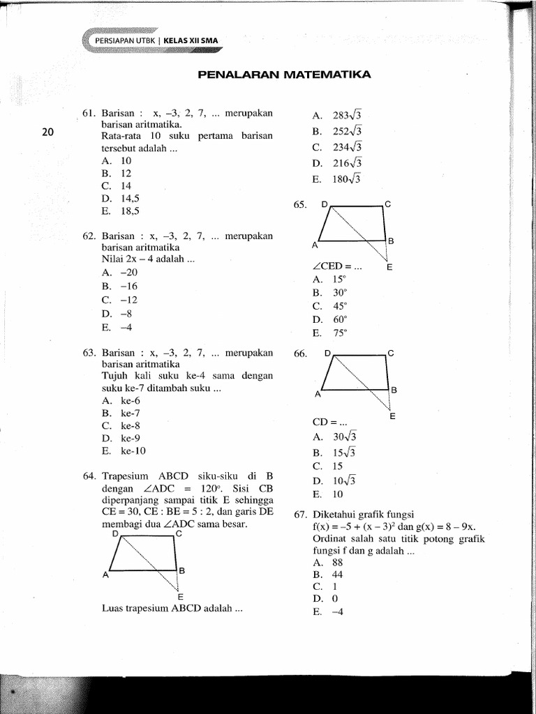 Penalaran Matematika | PDF