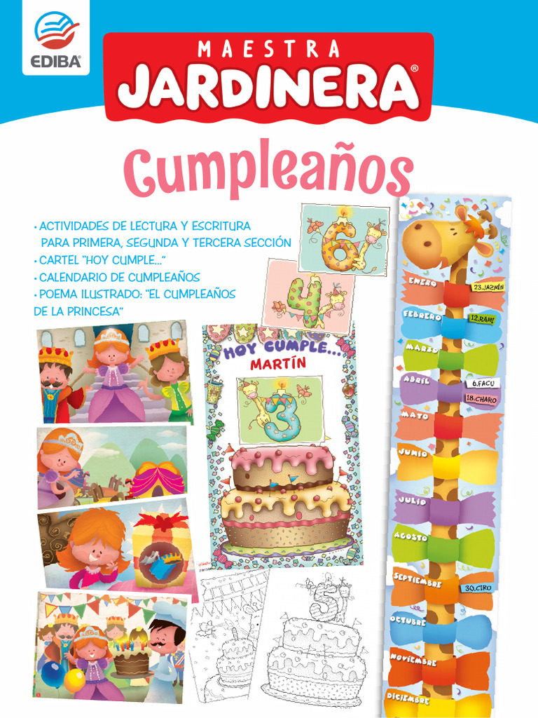 MJ Arg Febmar Cumples | PDF | Educación de la primera infancia | Comunicación humana