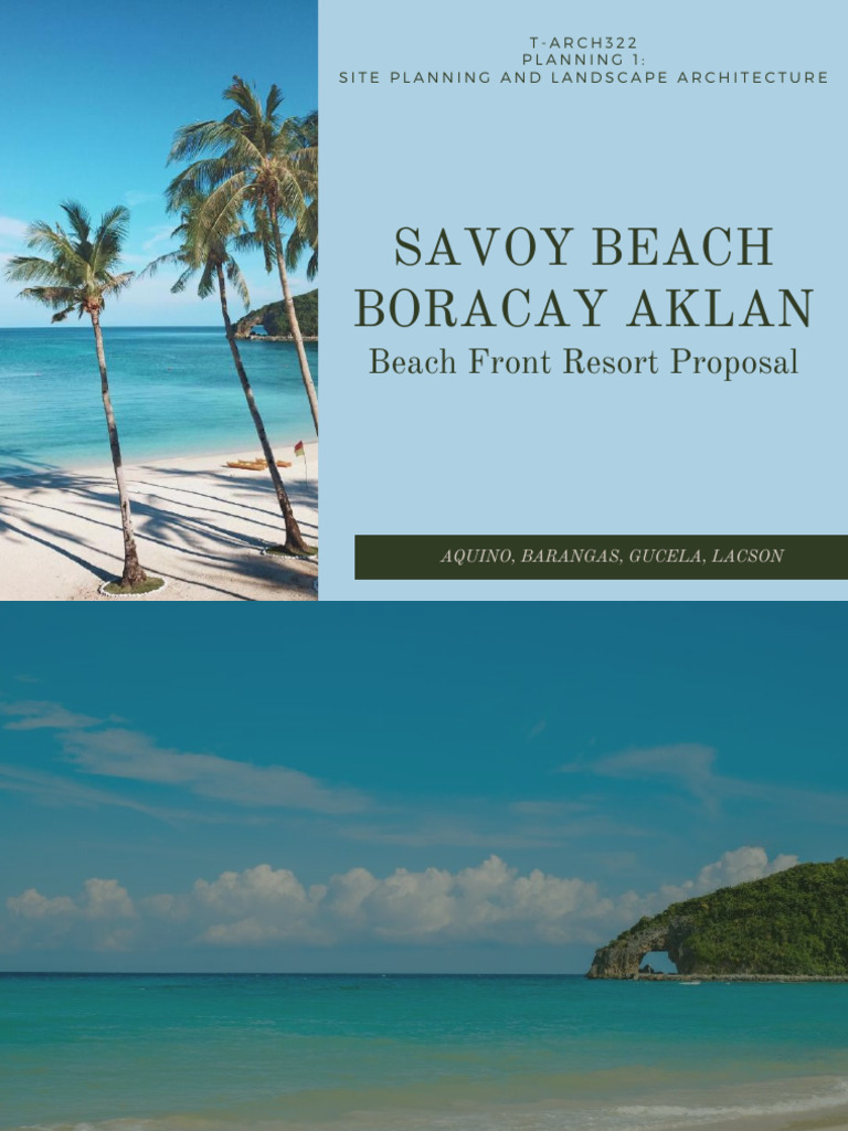 Savoy Beach Boracay Aklan Ea1 | PDF | Rain | Beach