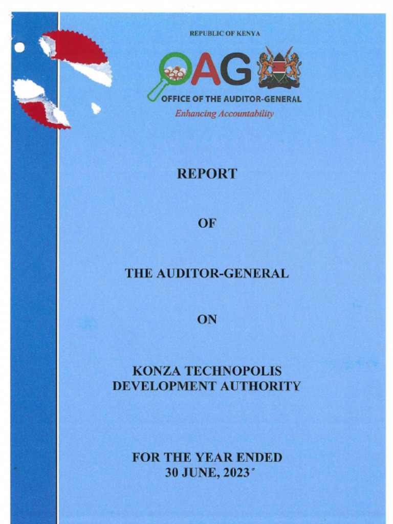 Konza Technopolis Development Authority 2022 - 2023 | PDF